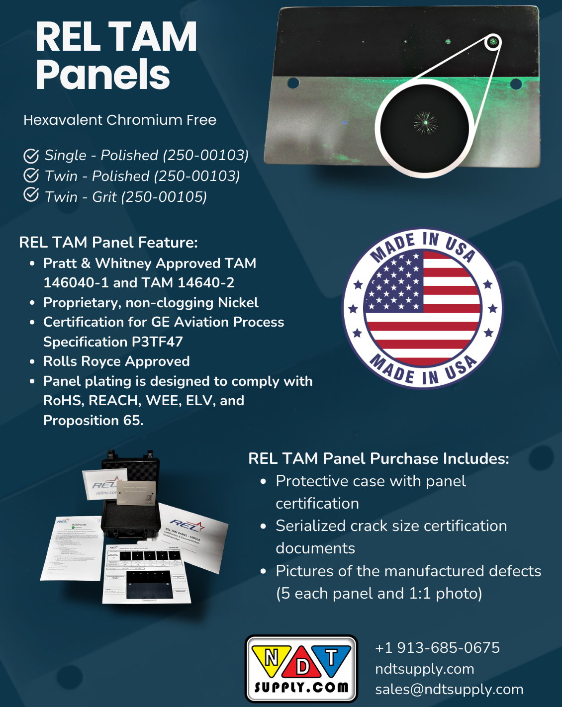 Penetrant (Dye) Testing (LPI) - Penetrant Accessories - Penetrant ...