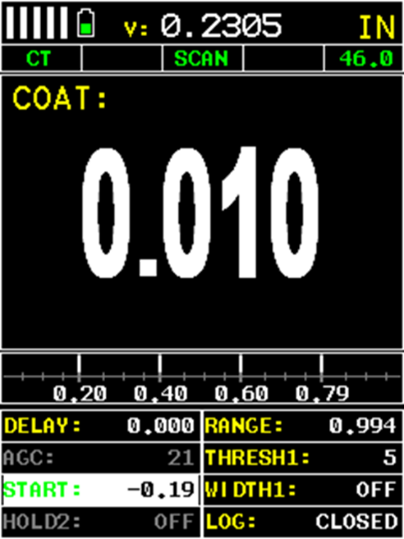Thickness Gauges - Ultrasonic - NDT Thru-Coating & A-Scan Thickness ... Thickness Gauges - Ultrasonic - NDT Thru-Coating & A-Scan Thickness ...