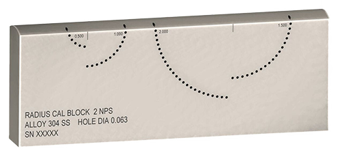 Phased Array Probes And Calibration Blocks Phased Array Calibration 7511