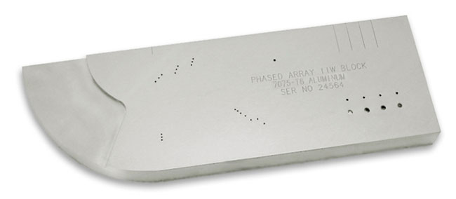 Ultrasonic - Phased Array - Phased Array Calibration Blocks - PH Tool Phased Array "Type A ...