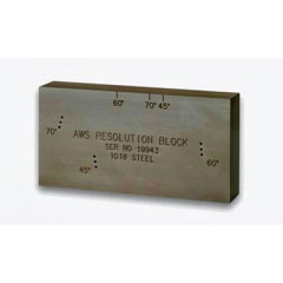 Ultrasonic Flaw Detection - Calibration Blocks - AWS Code Blocks - Ray ...