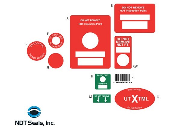 Thickness Gauges - Ultrasonic - Inspection Plugs & Labels - NDT Seals ...