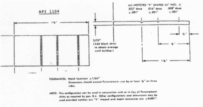 Radiography (X & γ Ray) - X-Ray - Image Quality - Plaque type IQI's ...